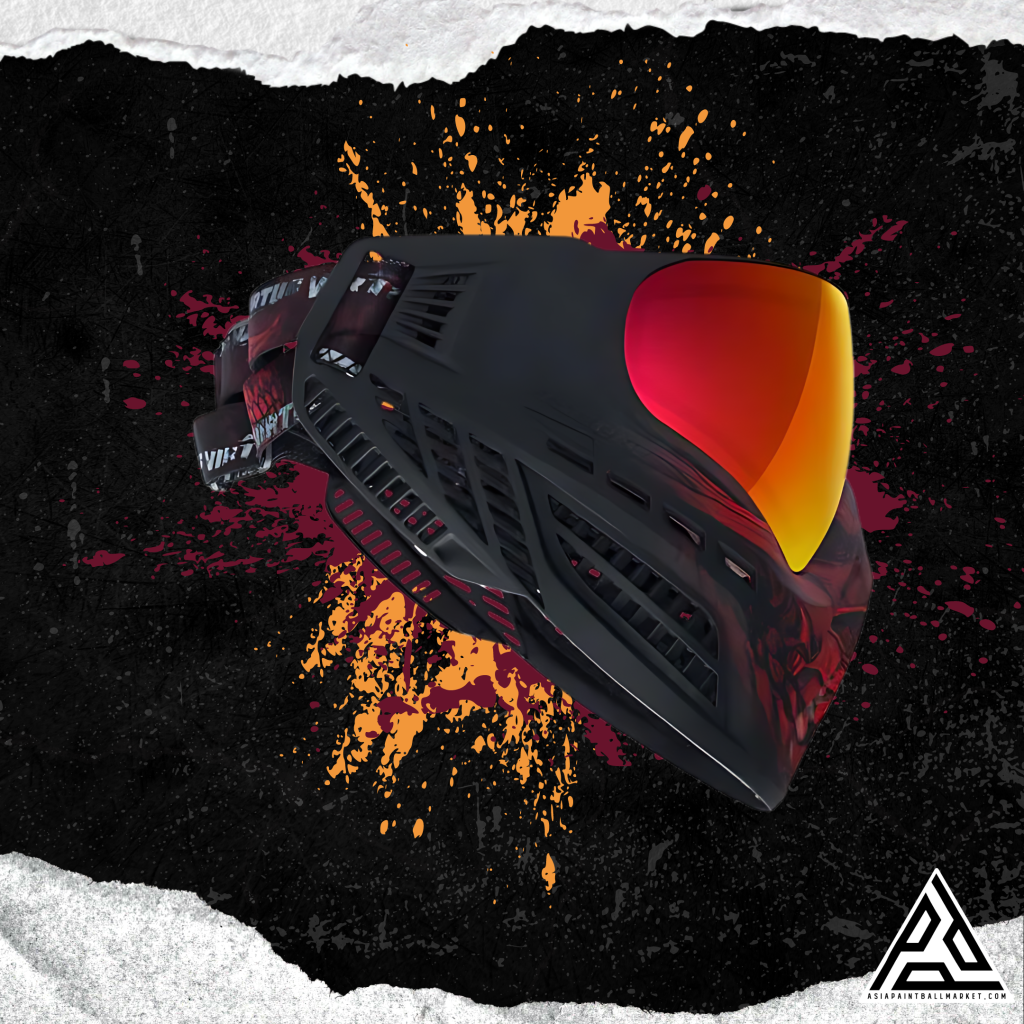 VIO Ascend Goggle - Red Skull LE - asiapaintballmarket.com