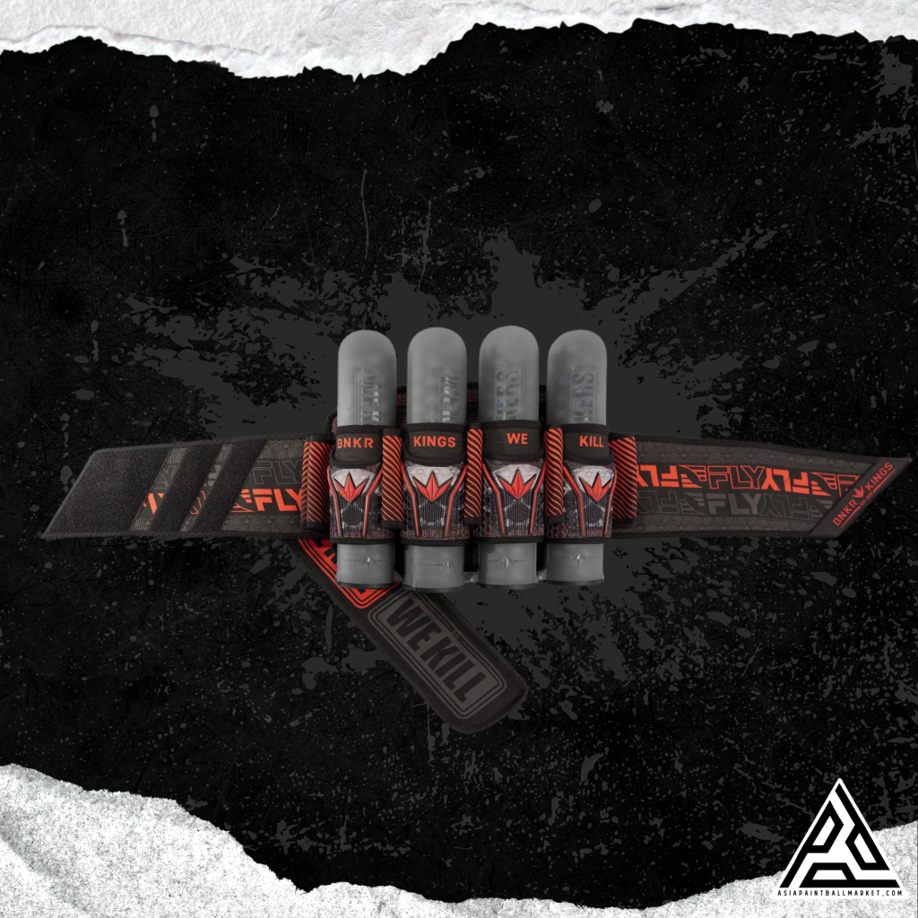 Bunkerkings - Fly2 Pack - Red Skull - asiapaintballmarket.com