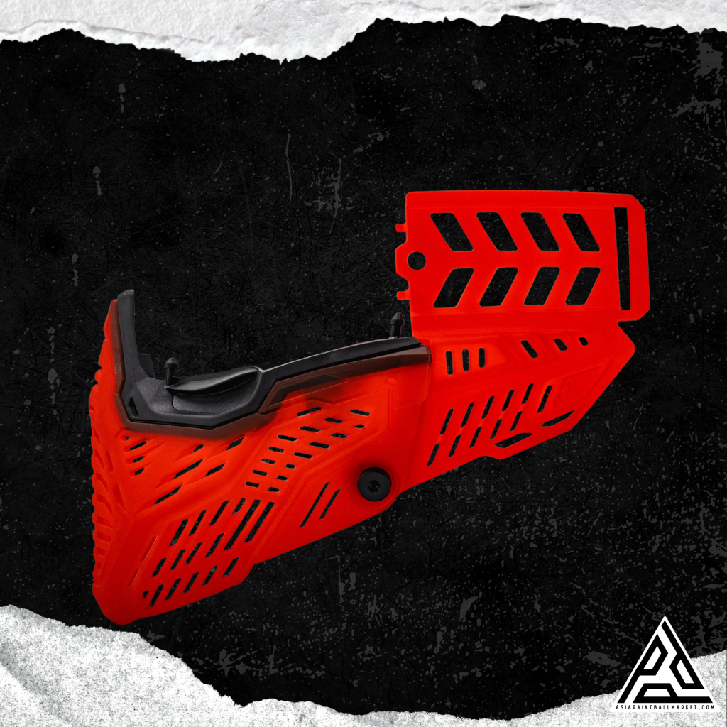 RMX Lower Kit - Ghost Red Transparent - asiapaintballmarket.com